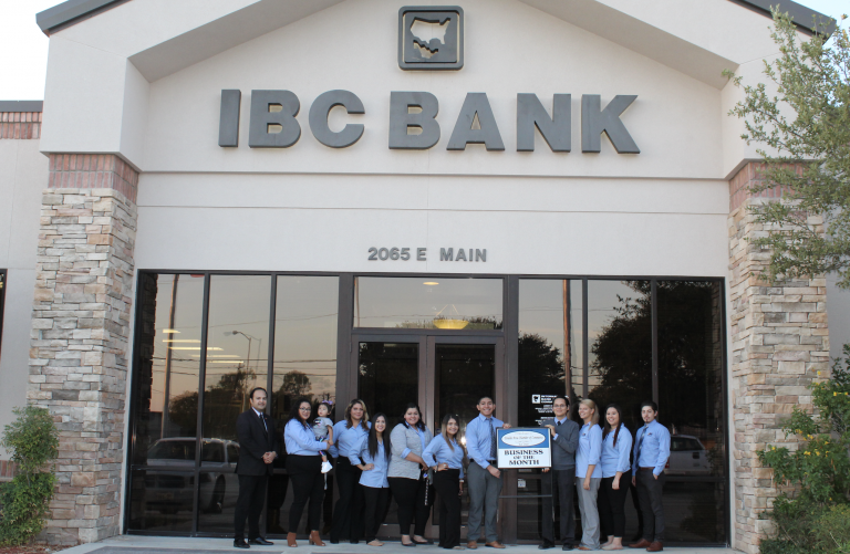 IBC Bank-Eagle Pass Named Business of the Month by Uvalde Area Chamber ...