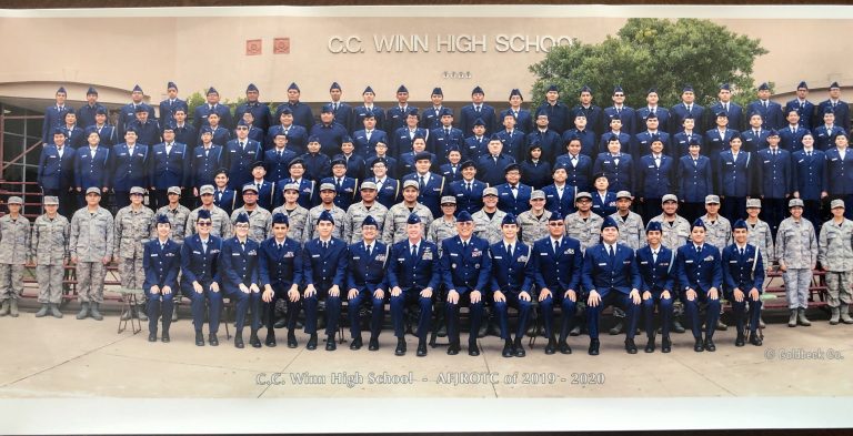 C.C. Winn High School JROTC Receives 2019 - 2020 AFJROTC Distinguished ...